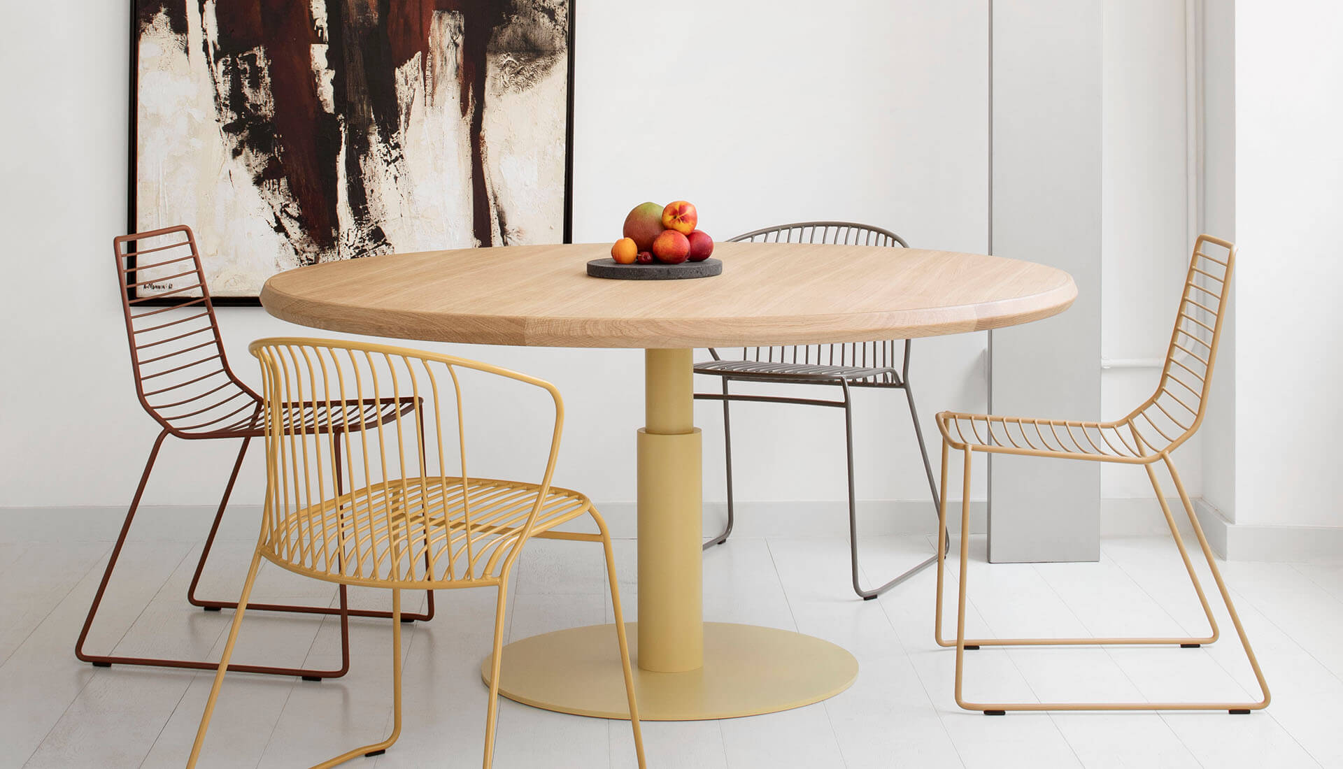 Inside - Wooden dining table - True Design