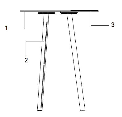 Cloud - Small coffee table - True Design