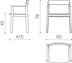 Lisa - wooden design chairs - True Design