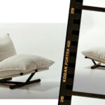 Farfalla upholstered design chair - True Design
