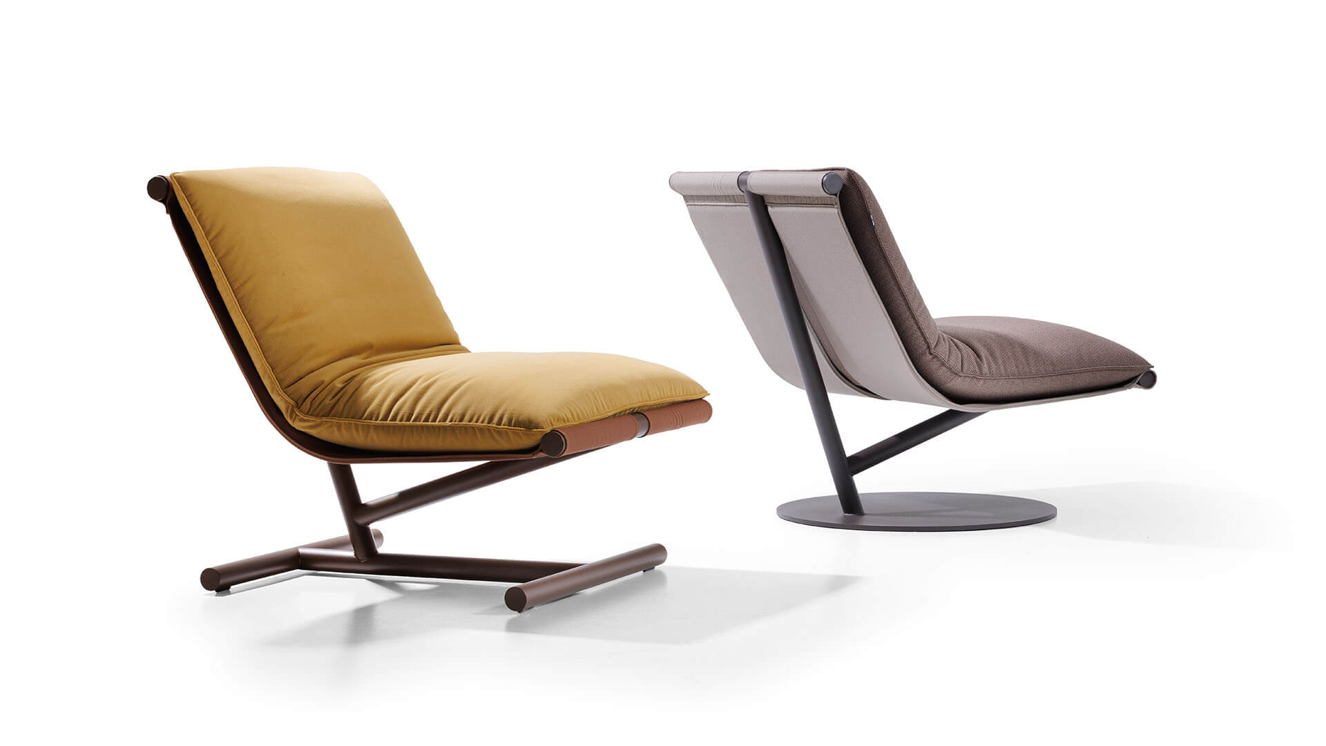 Farfalla upholstered design chair - True Design