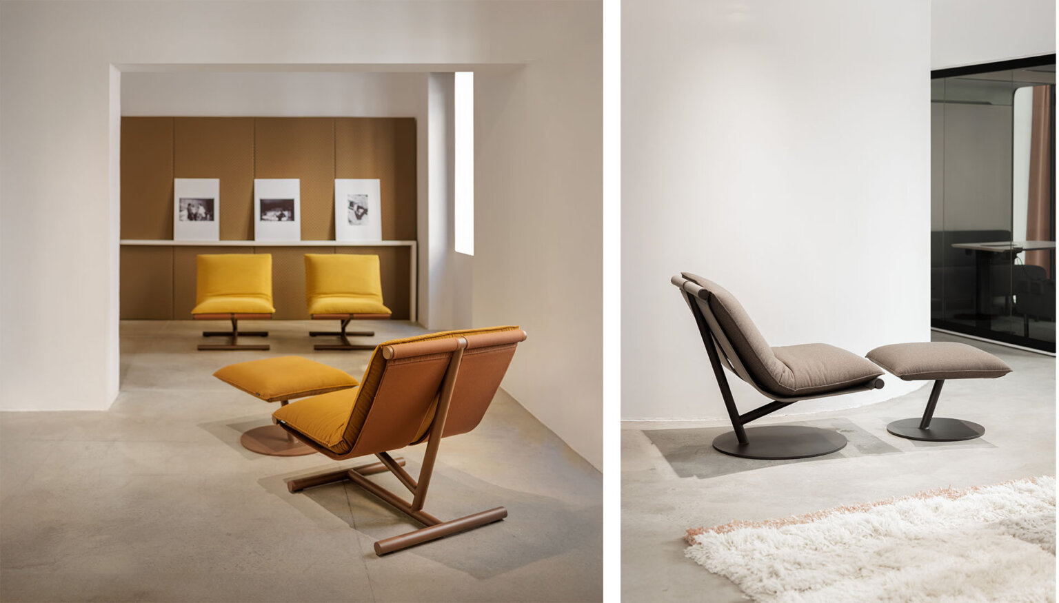 Farfalla upholstered design chair - True Design