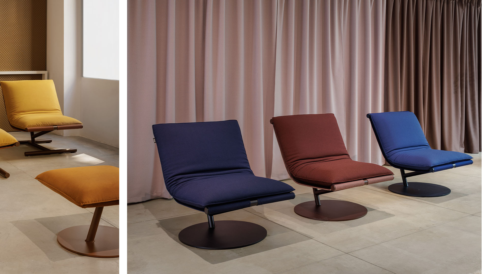 Farfalla upholstered design chair - True Design