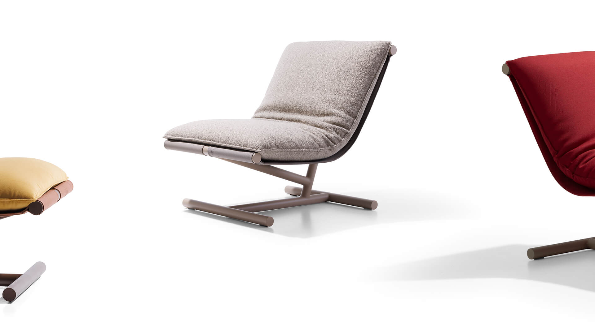 Farfalla upholstered design chair - True Design